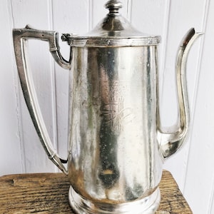 Large 1955 Silver Plated Teapot From the Eden Roc Hotel Miami Beach - Etsy