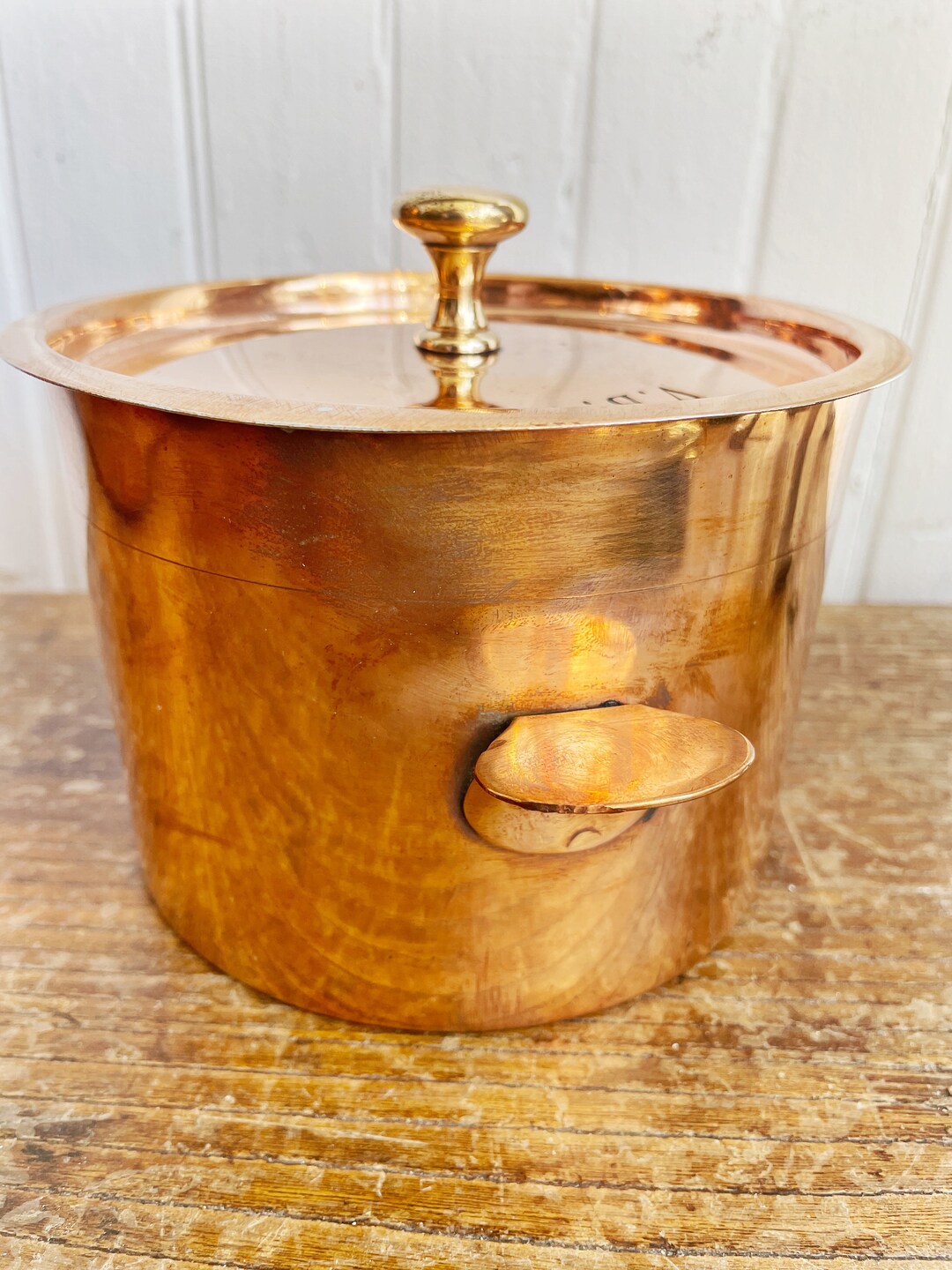 Antique French Copper Lidded Charlotte Cake Mold - Etsy