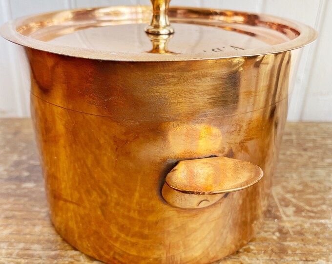 Antique French Copper Lidded Charlotte Cake Mold - Etsy