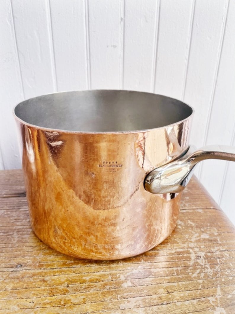 Vintage English Copper Pot From Canadian Pacific Railway - Etsy