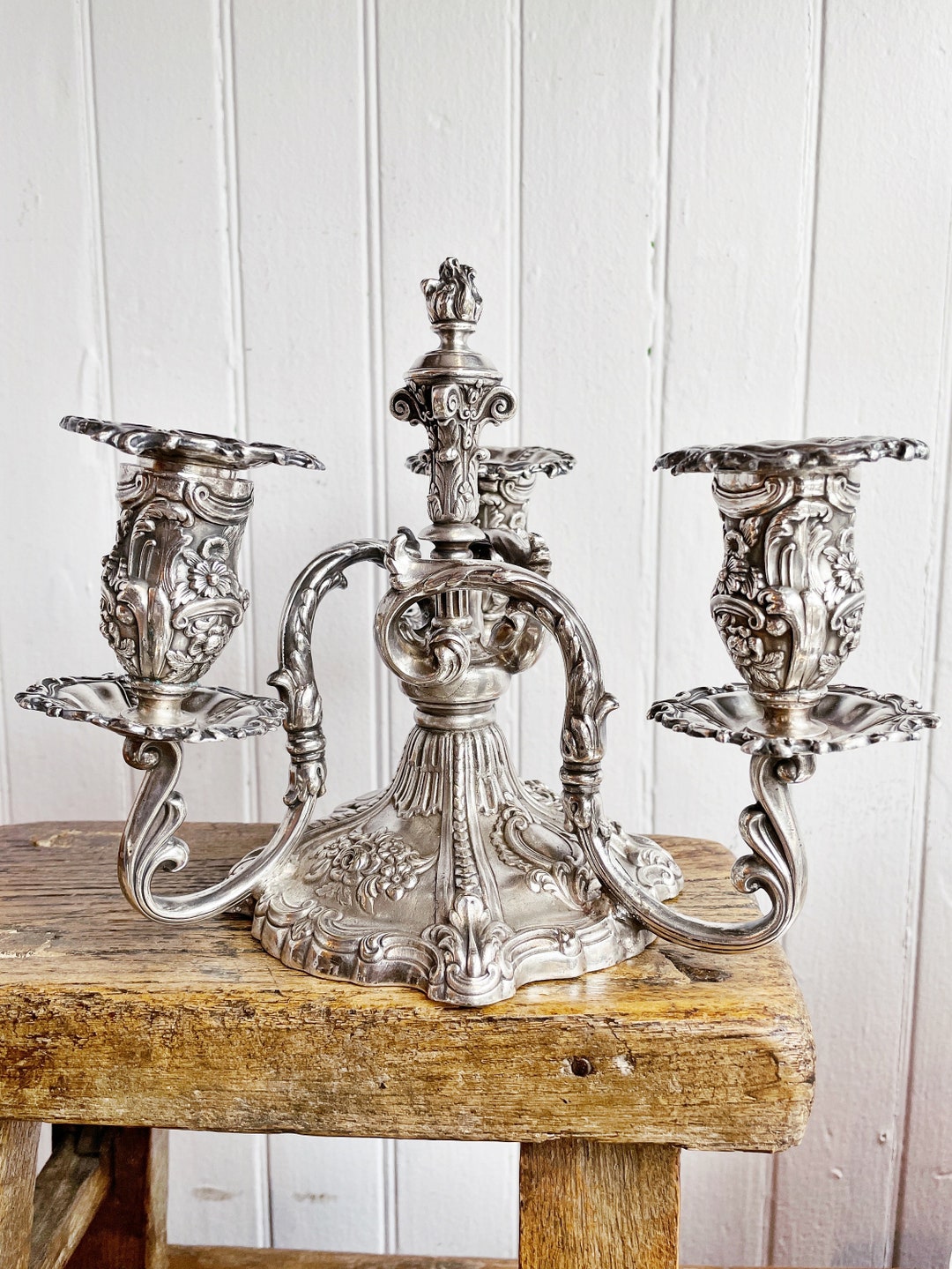 1890s Silver Candelabra From Sherry’s Restaurant in NYC - Etsy