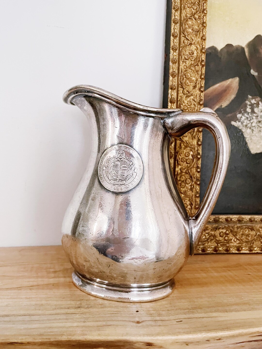 1909 Silver Plated Pitcher From the Alaska Yukon Pacific Exposition in ...