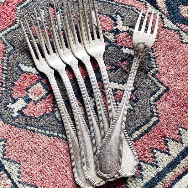 Antique Silver Forks - Etsy