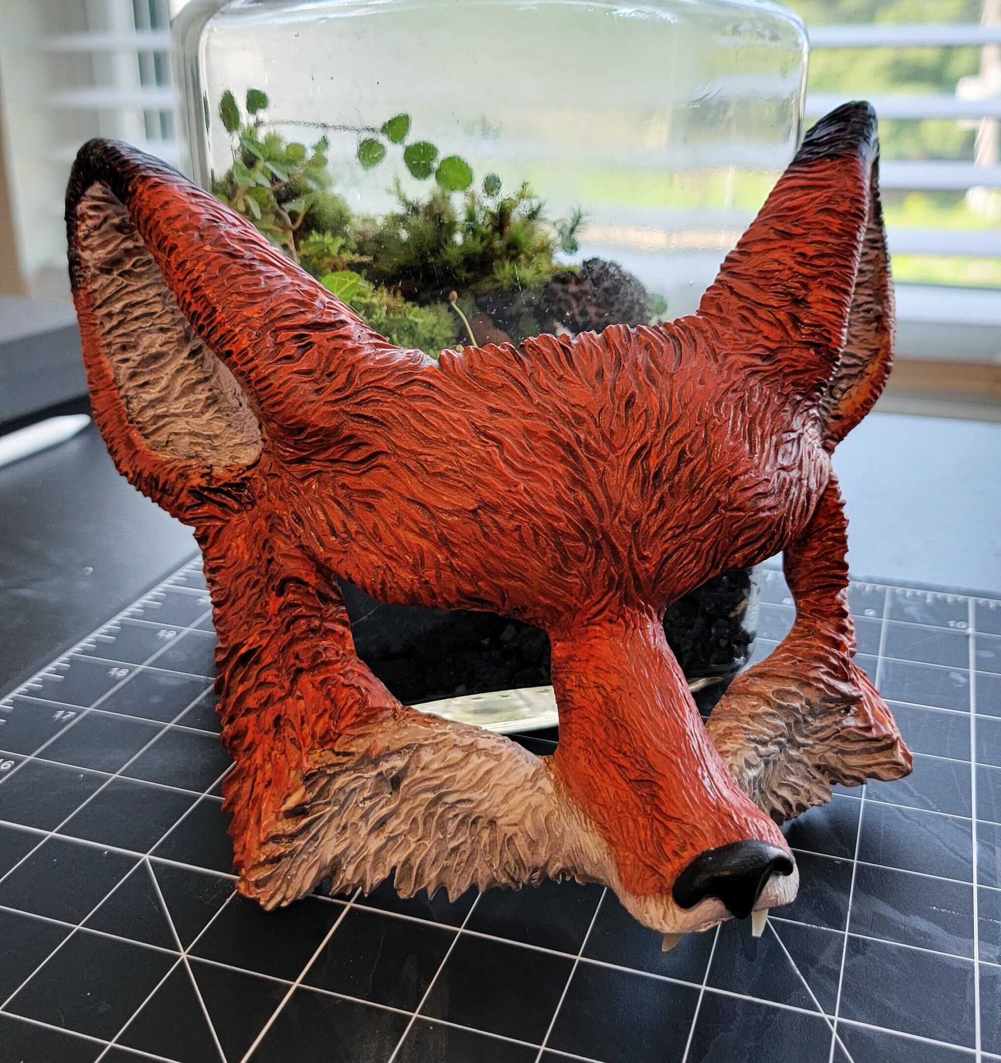 Fox Mask, Masquerade Mask, Theater Mask, Half Mask, Halloween Mask - Etsy