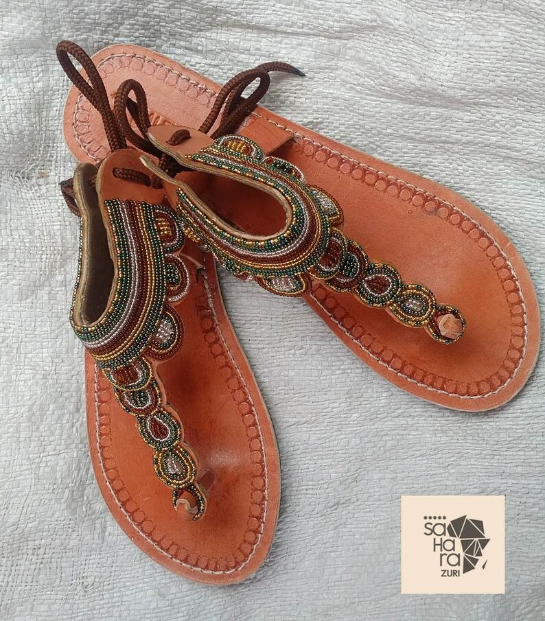 Leather Sandals for Women Barefoot Shoes Gift for Women | Etsy