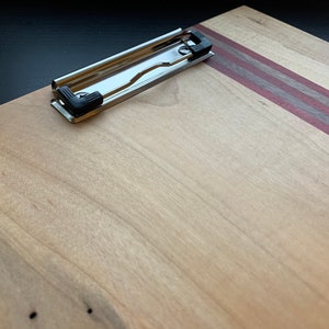 Handmade Maple Wood Clipboard: Custom Office & Restaurant Display - Etsy