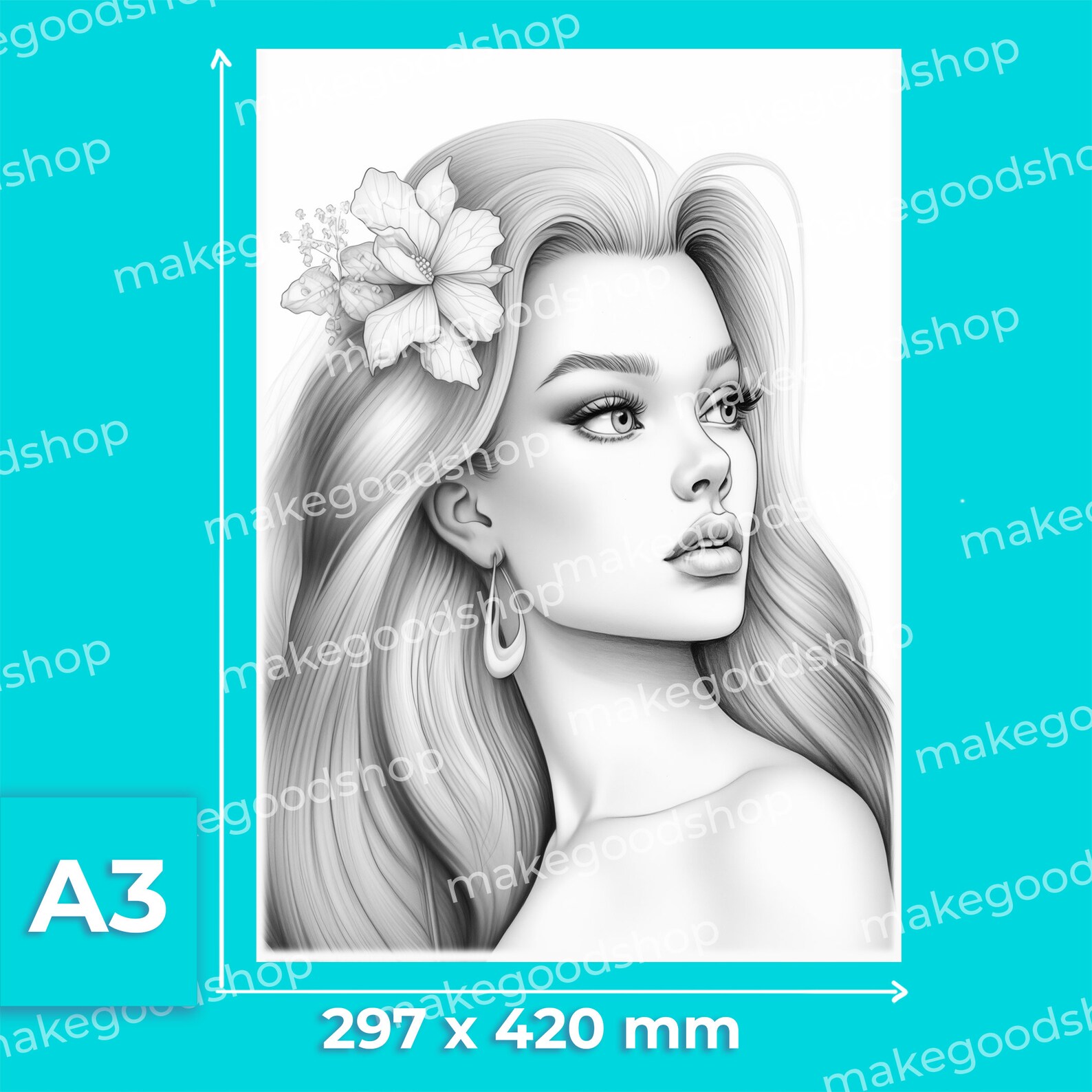 Stephanie | Coloring Page | Printable Adult Colouring Pages Book ...