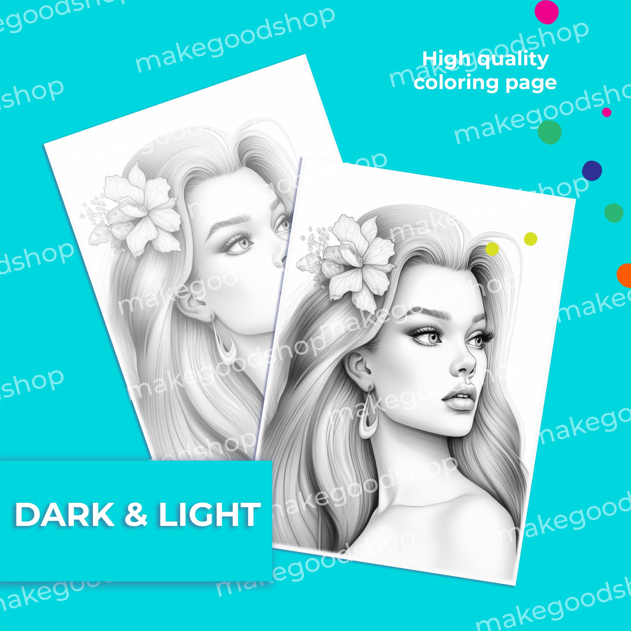 Stephanie Coloring Page Printable Adult Colouring Pages Book Download ...