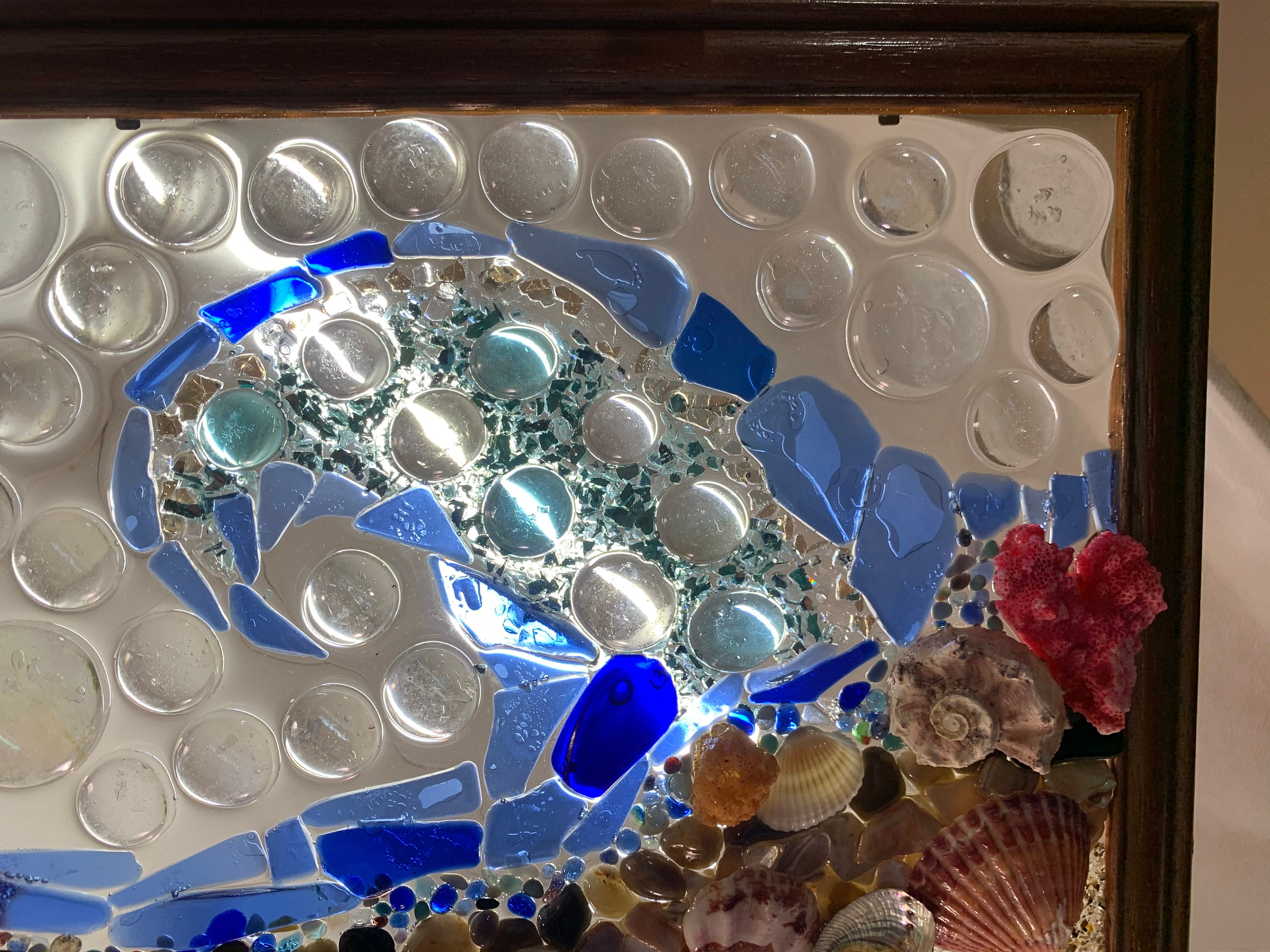 Handcrafted Beach Glass Mosaic Etsy
