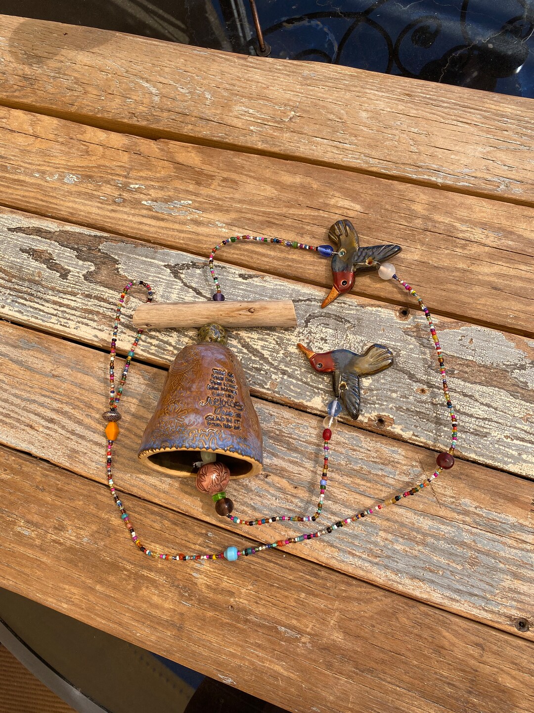 Handcrafted Garden Bell - Etsy