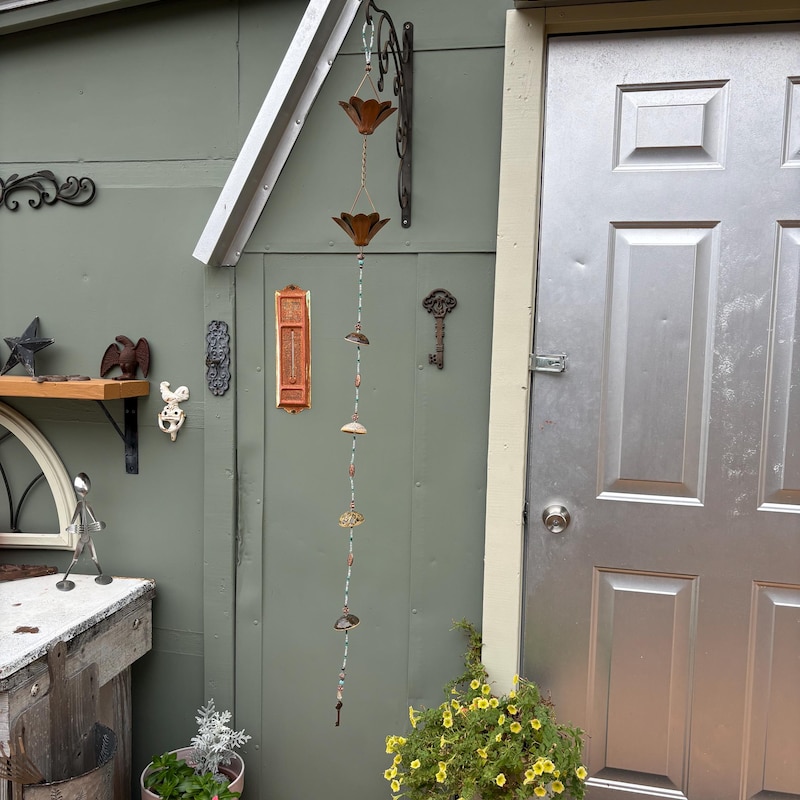 Outdoor Rain Chimes - Etsy