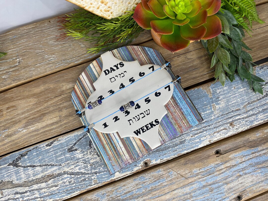 Handcrafted Omer Counter - Etsy