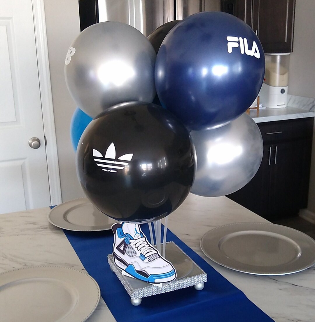 SNEAKER BALL PARTY Themed Balloon Vinyl Decals for Themed - Etsy
