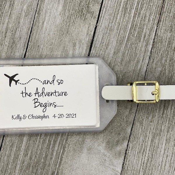 Luggage Tag Wedding Seating Cards - Etsy