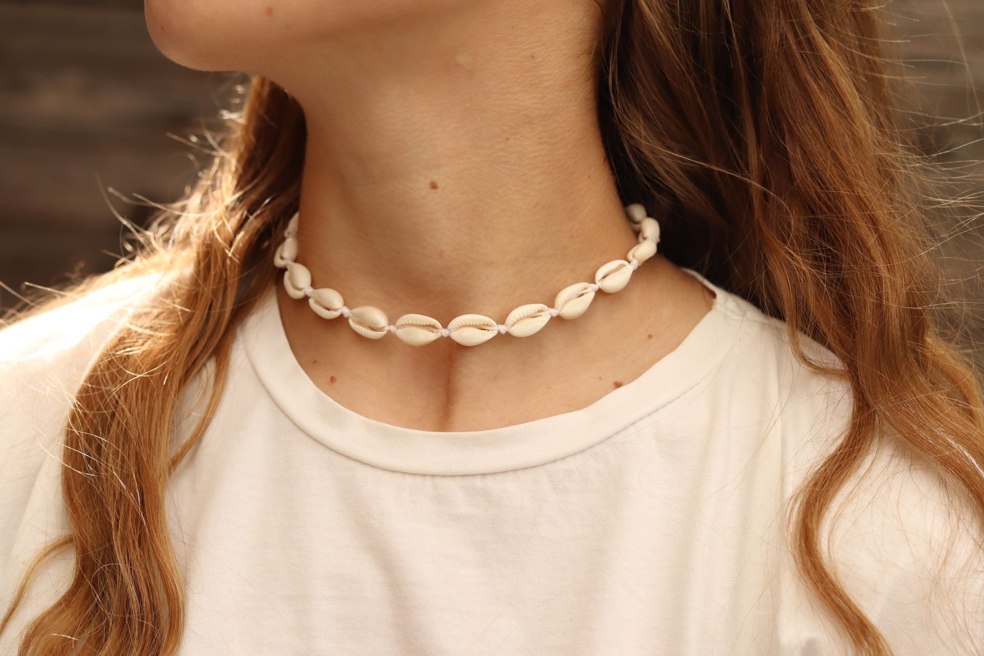 Cowrie Shell Choker and Bracelt Set/summer Cowrie Set/seashell Jewelry ...