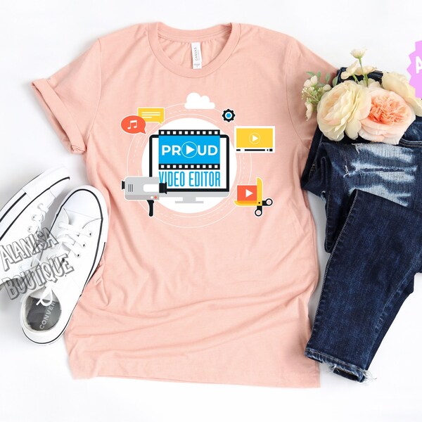 Video Editor Shirt - Etsy