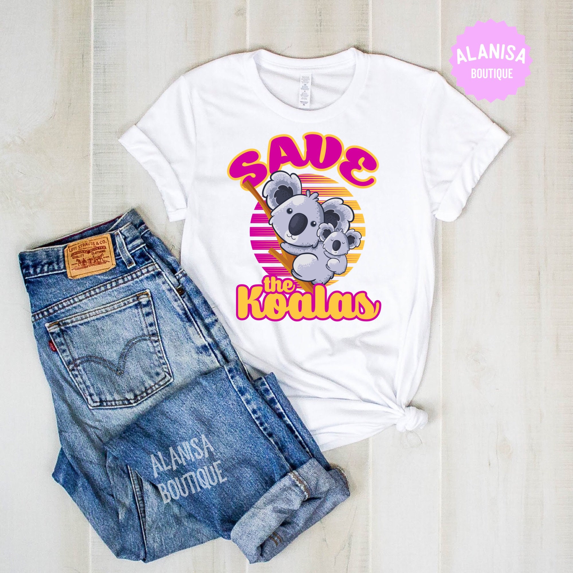 Koala Shirt, Koala Lovers, Animal Lover, Save the Koalas, Australian ...