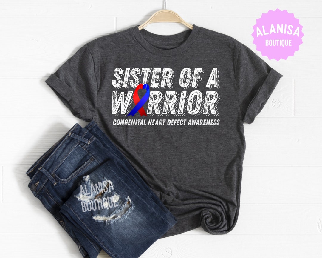 Congenital Heart Shirt, Heart Defect Shirt, Heart Awareness, Sister of ...