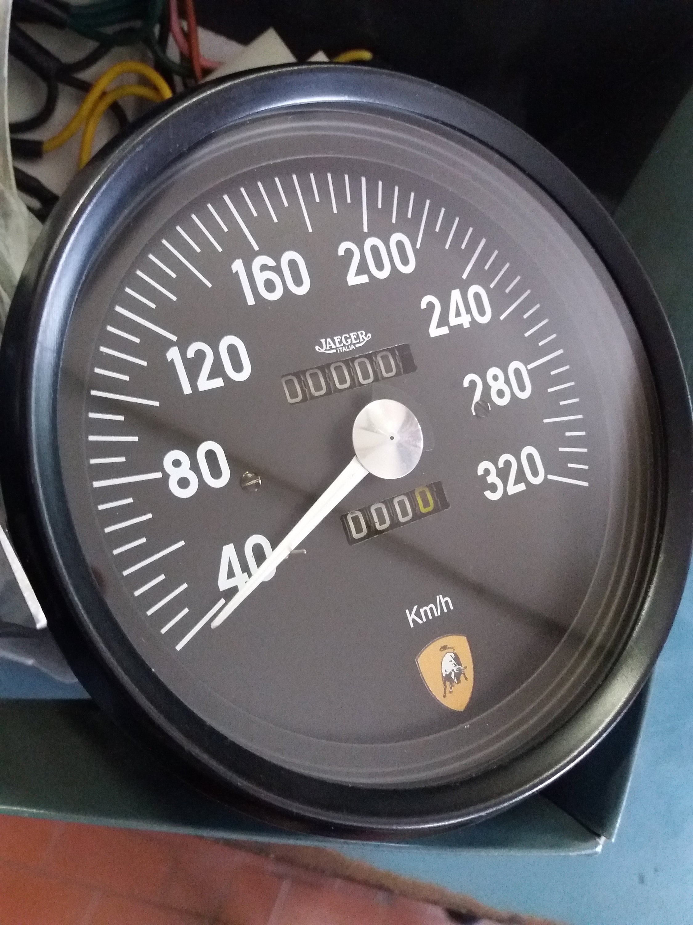 Vintage Car Lamborghini Miura Speedometer Jaeger in Good Conditions - Etsy