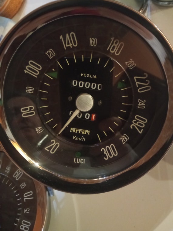 Ferrari Vintage Speedometer