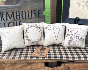 Primitive Pillows - Etsy