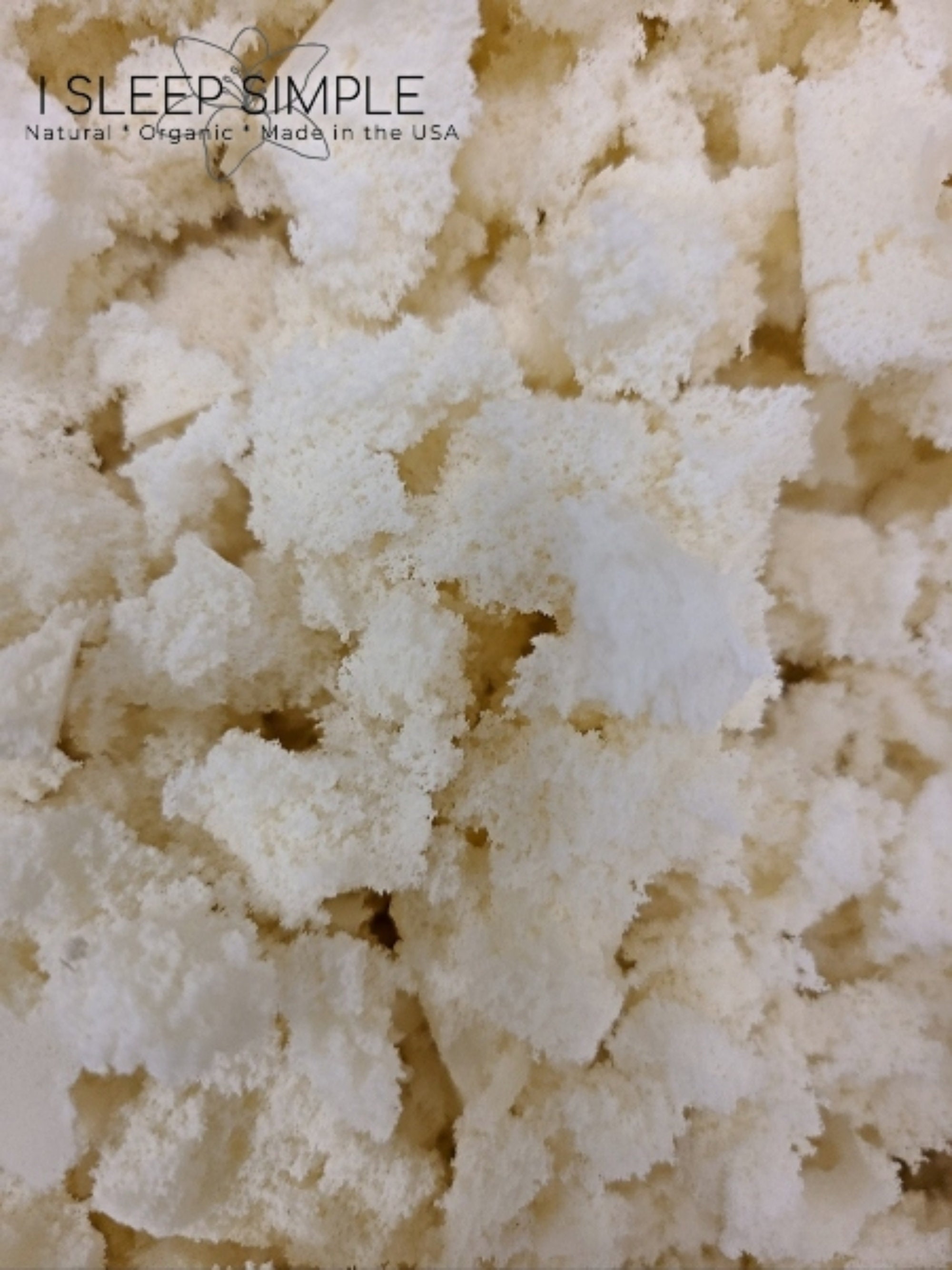Shredded latex foam store