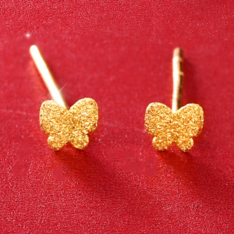 24k Gold Earrings - Etsy