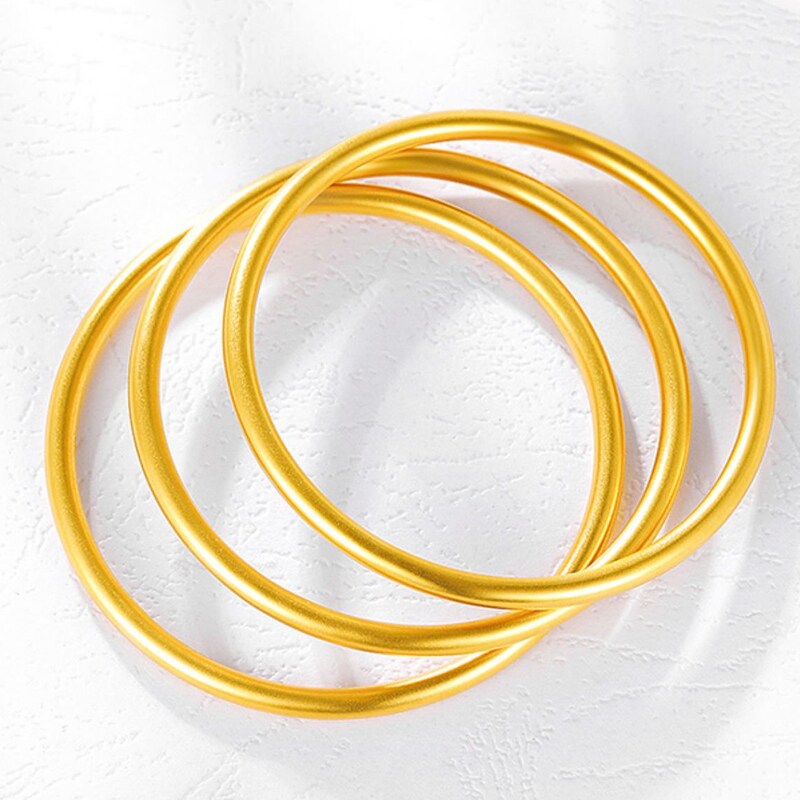 24k Gold Bangles for Women - Etsy