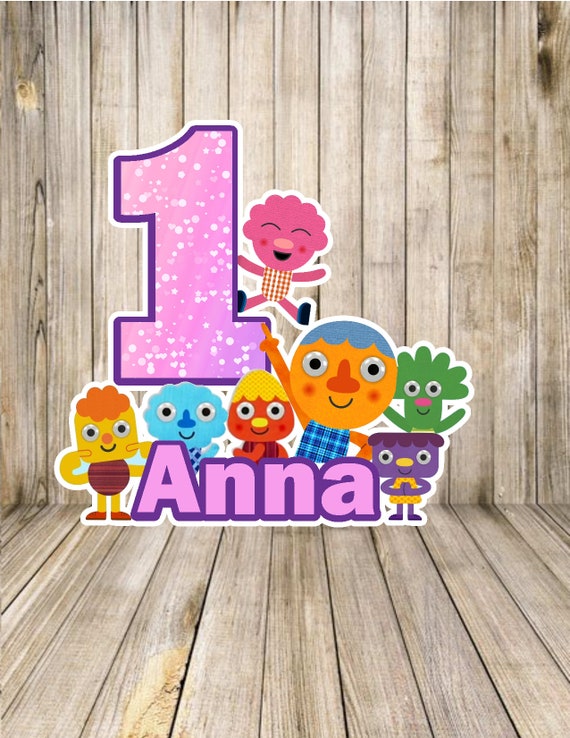 Custom Super Simple Song Cake Topper Girl Digital File - Etsy