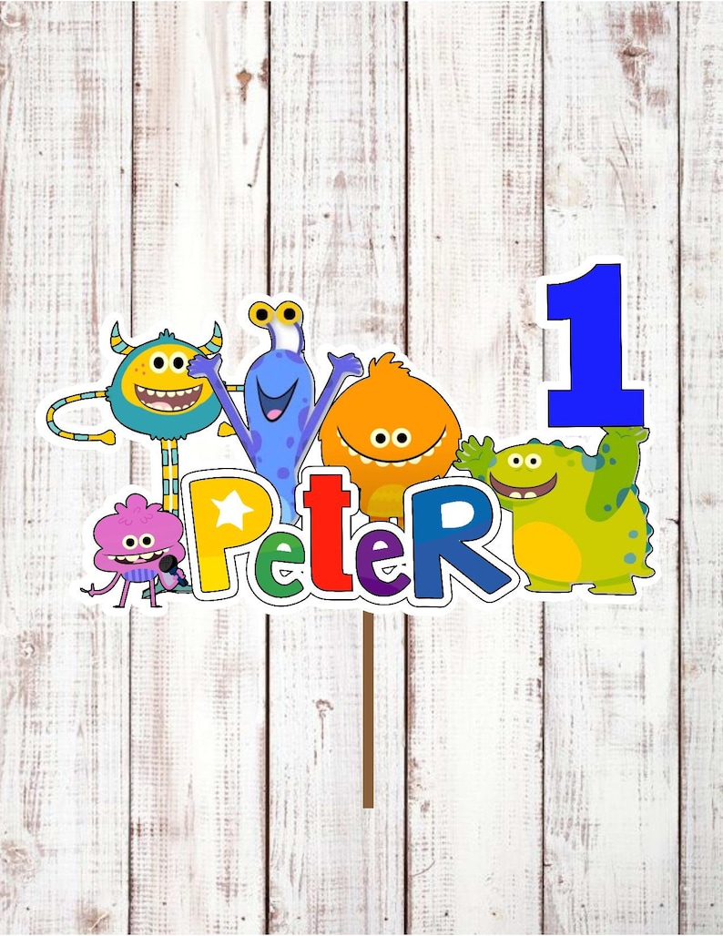 Custom Super Simple Cake Topper Printable Digital - Etsy