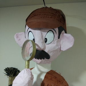 Spy Party Pinata for Super Detective Birthday, FBI Agent B-day, Top ...