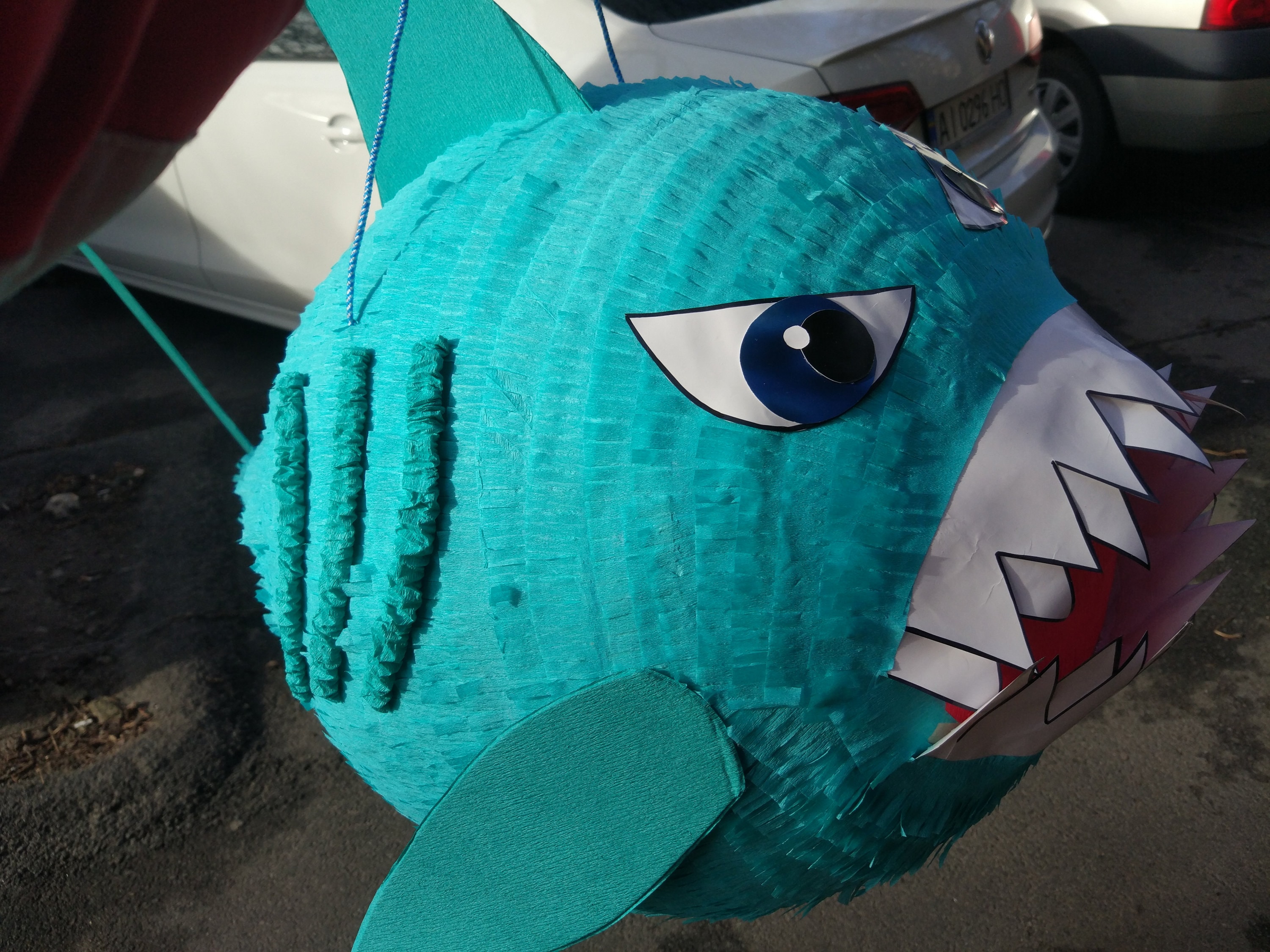 Goblin Shark Pinata for Boys Party, Pirate Party Decor, Personalized ...