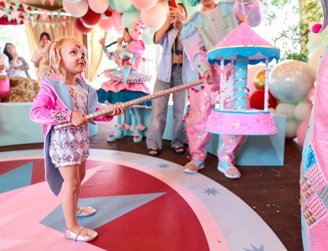 Carousel Pinata Circus Birthday Party Decoration Kids B-day Party Piata ...