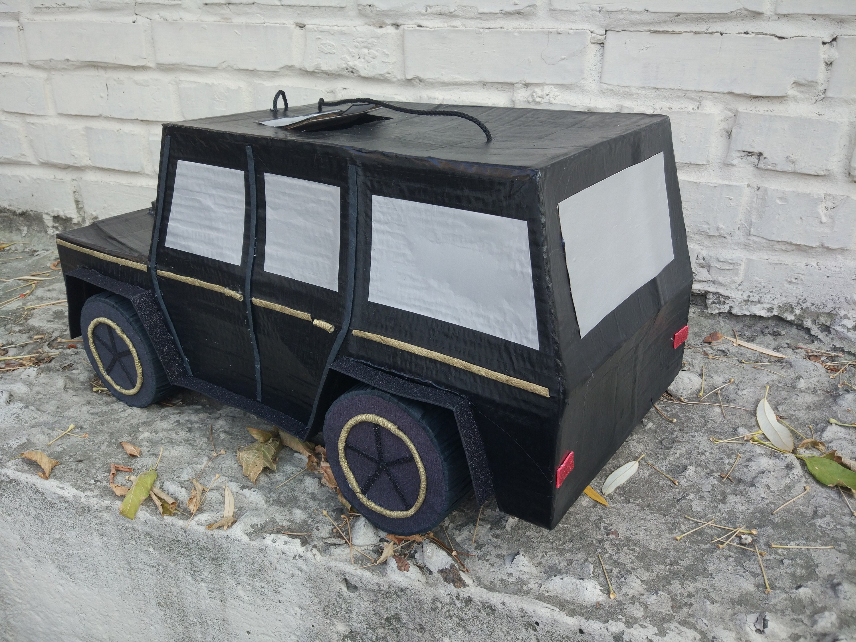 Black Car Pinata for Boys Birthday Auto Party Pinata - Etsy