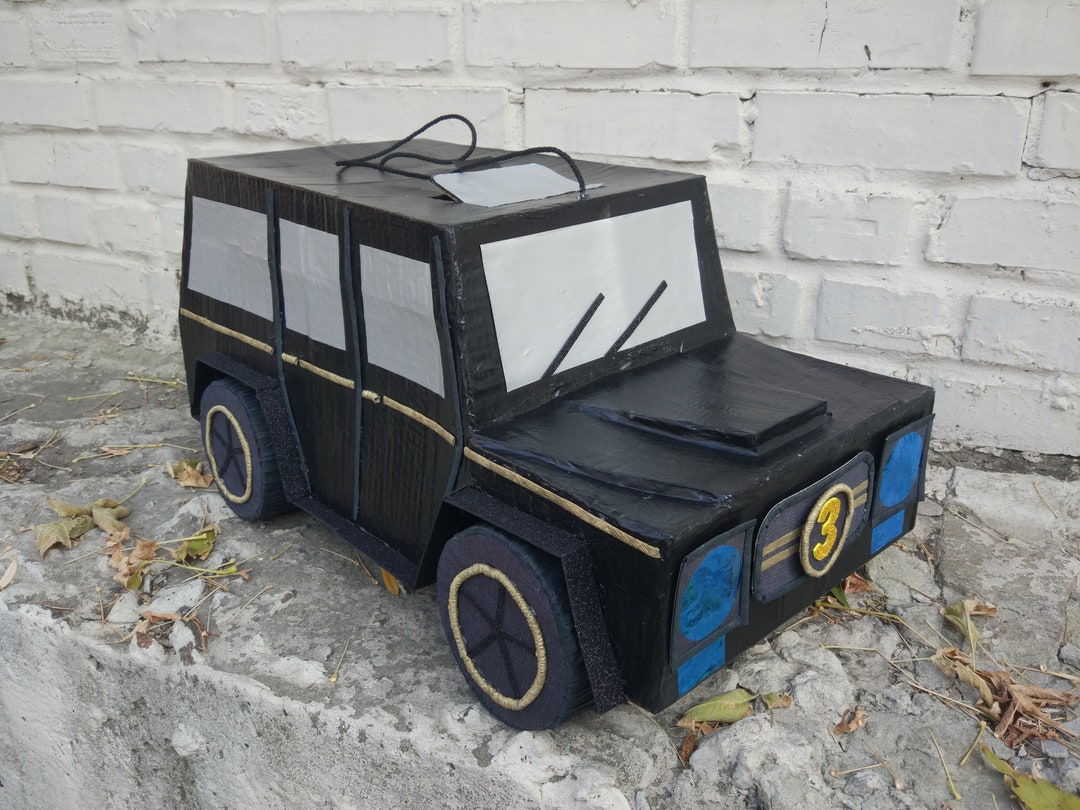 Black Car Pinata for Boys Birthday, Auto Party Pinata, Boss's Day Party ...