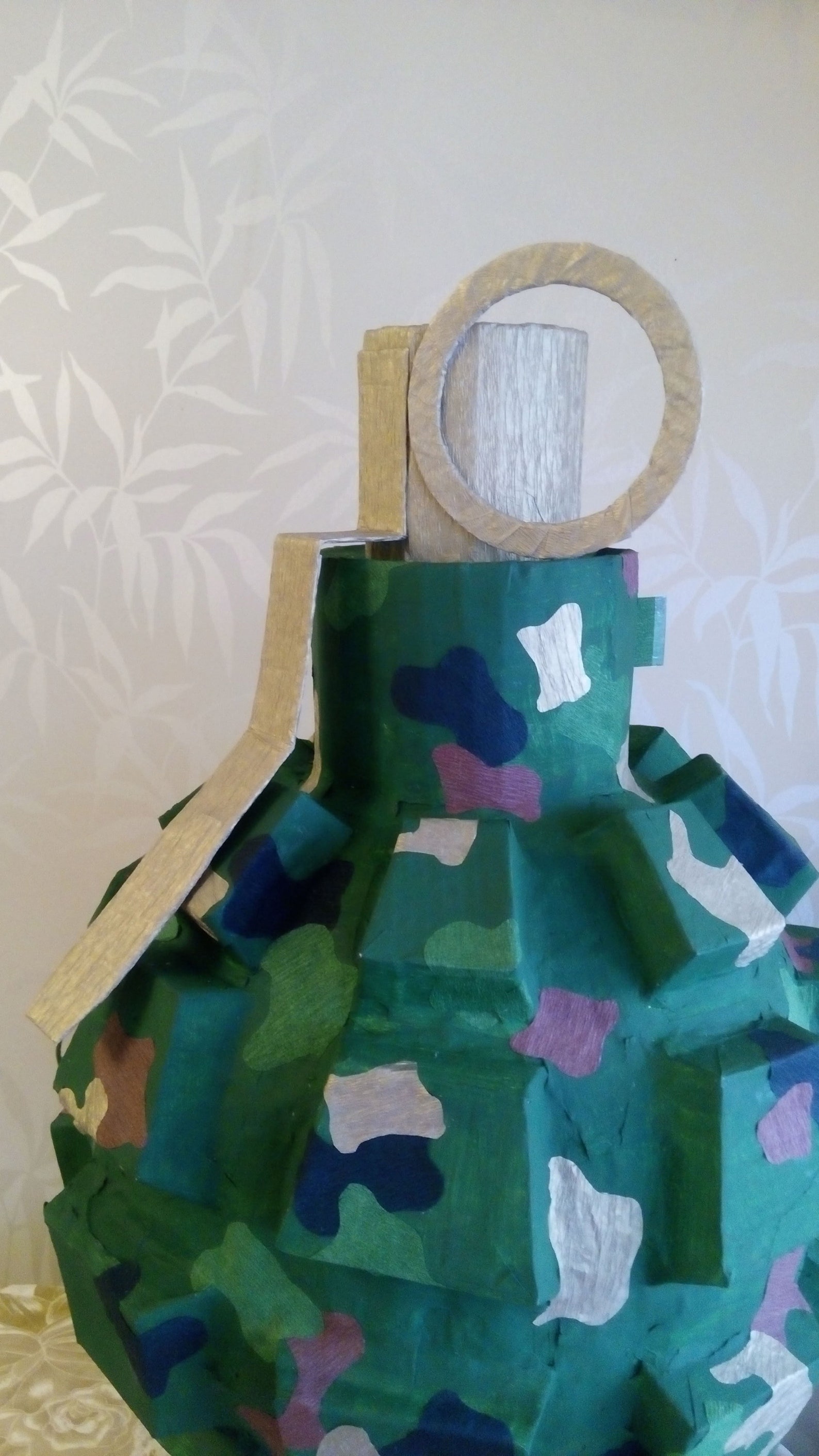 Handmade Camo Grenade Pinata: Military Birthday Party Decor - Etsy