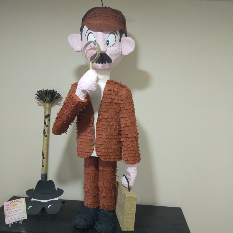 Spy Party Pinata for Super Detective Birthday, FBI Agent B-day, Top ...