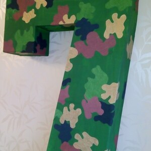 Handmade Camo Grenade Pinata: Military Birthday Party Decor - Etsy