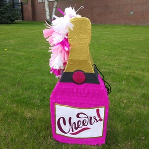 Champaigne Pinata Bottle Booz Alcohol Pinata Adult Pinata - Etsy
