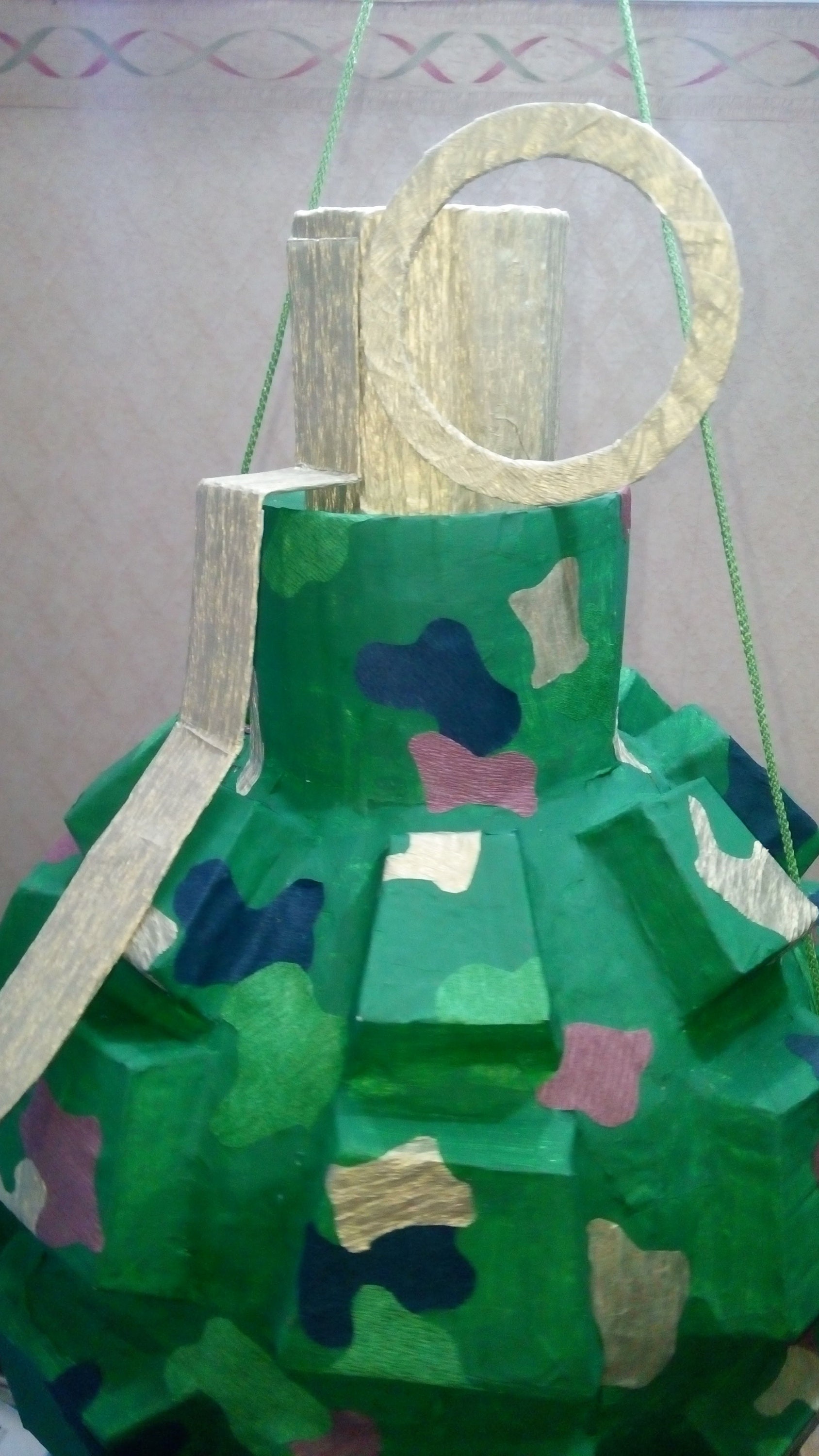Handmade Camo Grenade Pinata: Military Birthday Party Decor - Etsy