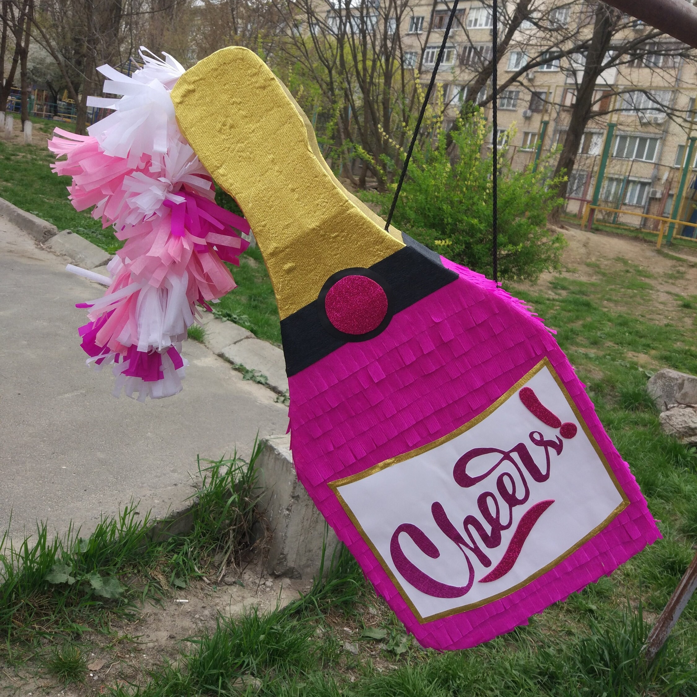 Champaigne Pinata Bottle Booz Alcohol Pinata Adult Pinata - Etsy