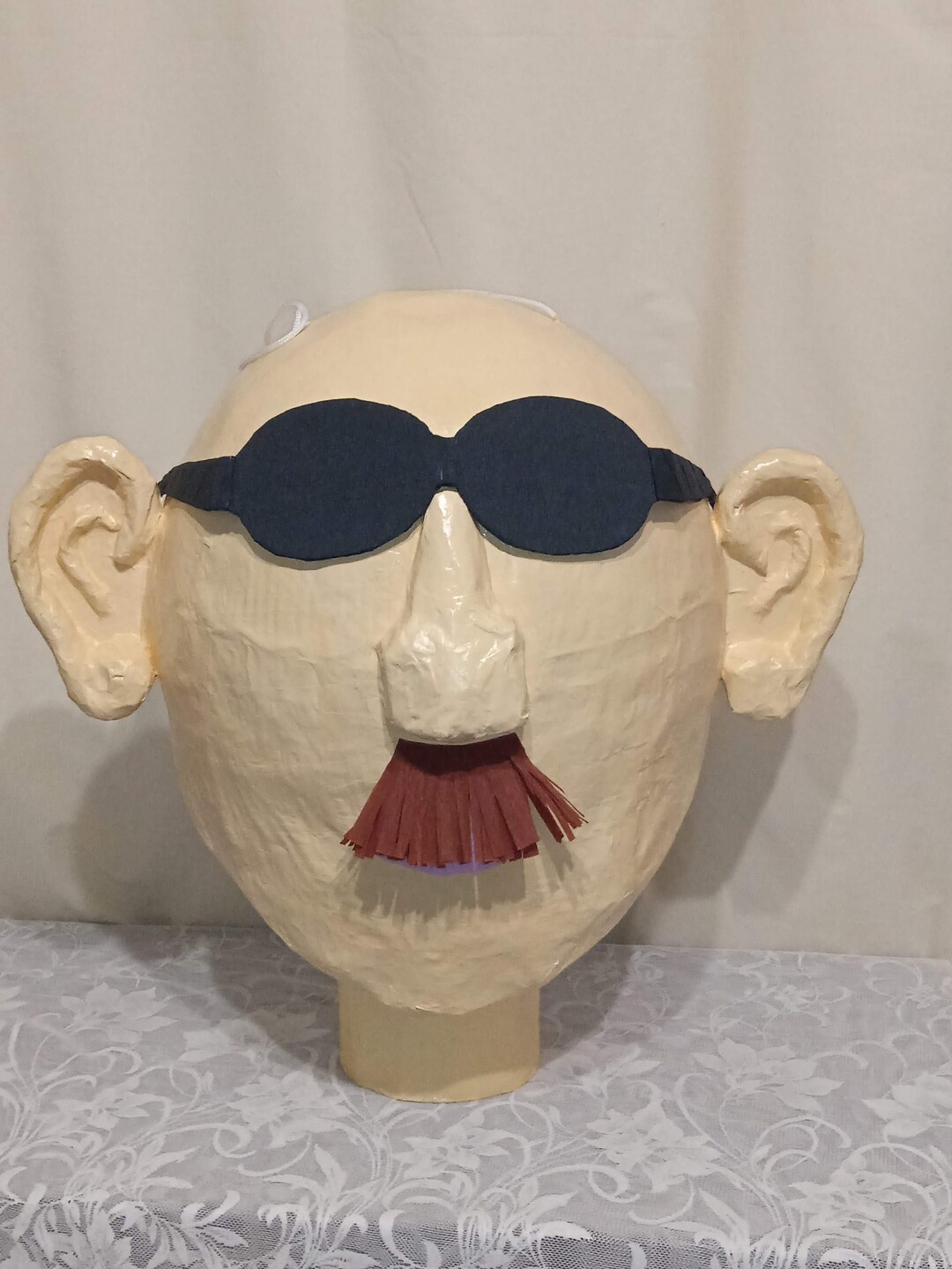 Person Pinata Man's Head Pinata Milestone Birthday Party Decoration ...