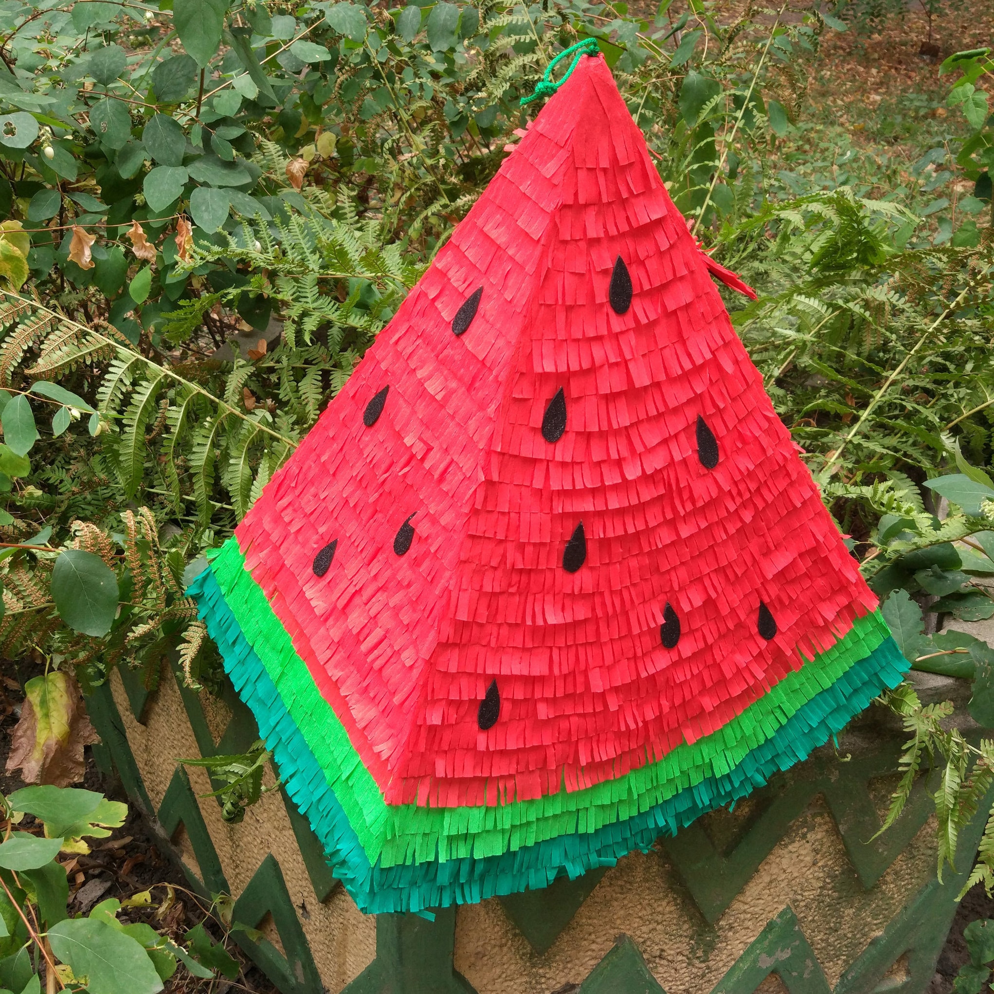 Fruit pinata Watermelon pinata for summer birthday Summer | Etsy