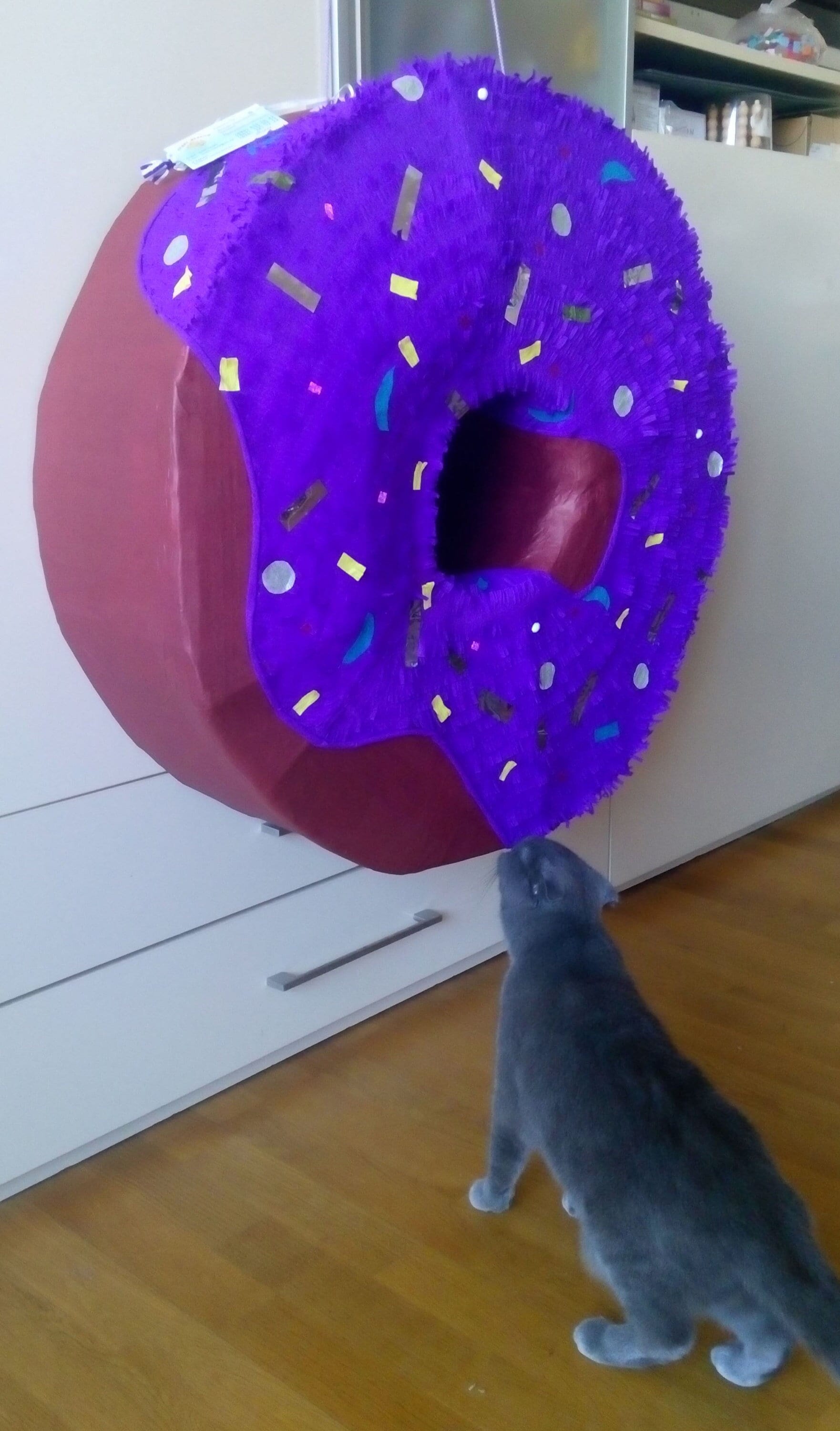 Donut Pinata Candyland Decor Sweet Tooth Gift Giant Faux - Etsy