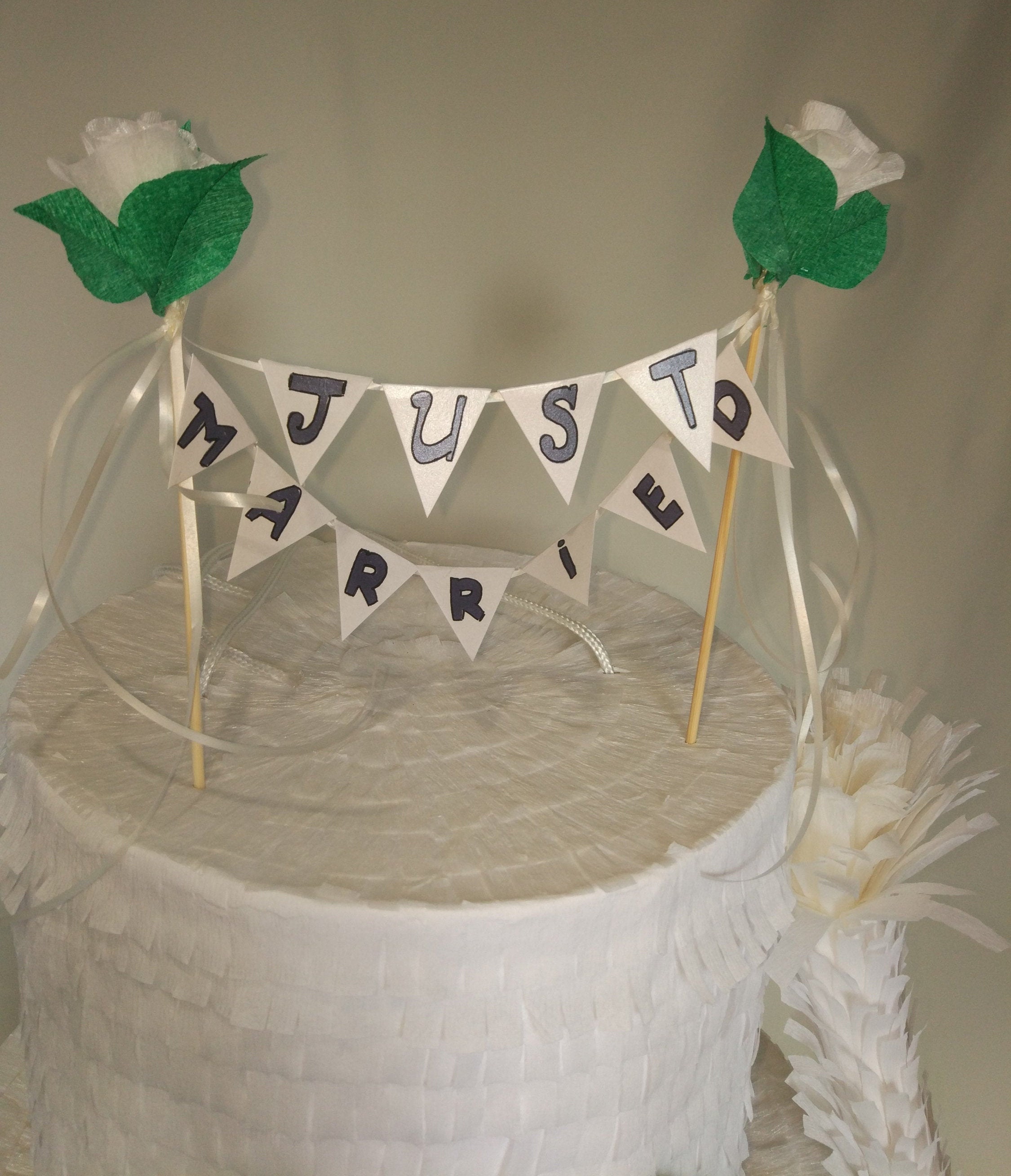 Wedding Cake Pinata Rustic Style Personalized Wedding Pinata - Etsy