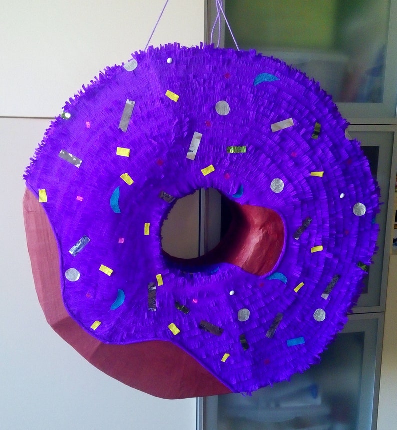 Giant Donut Pinata: Candyland Party Decor, Sweet Tooth Gift - Etsy