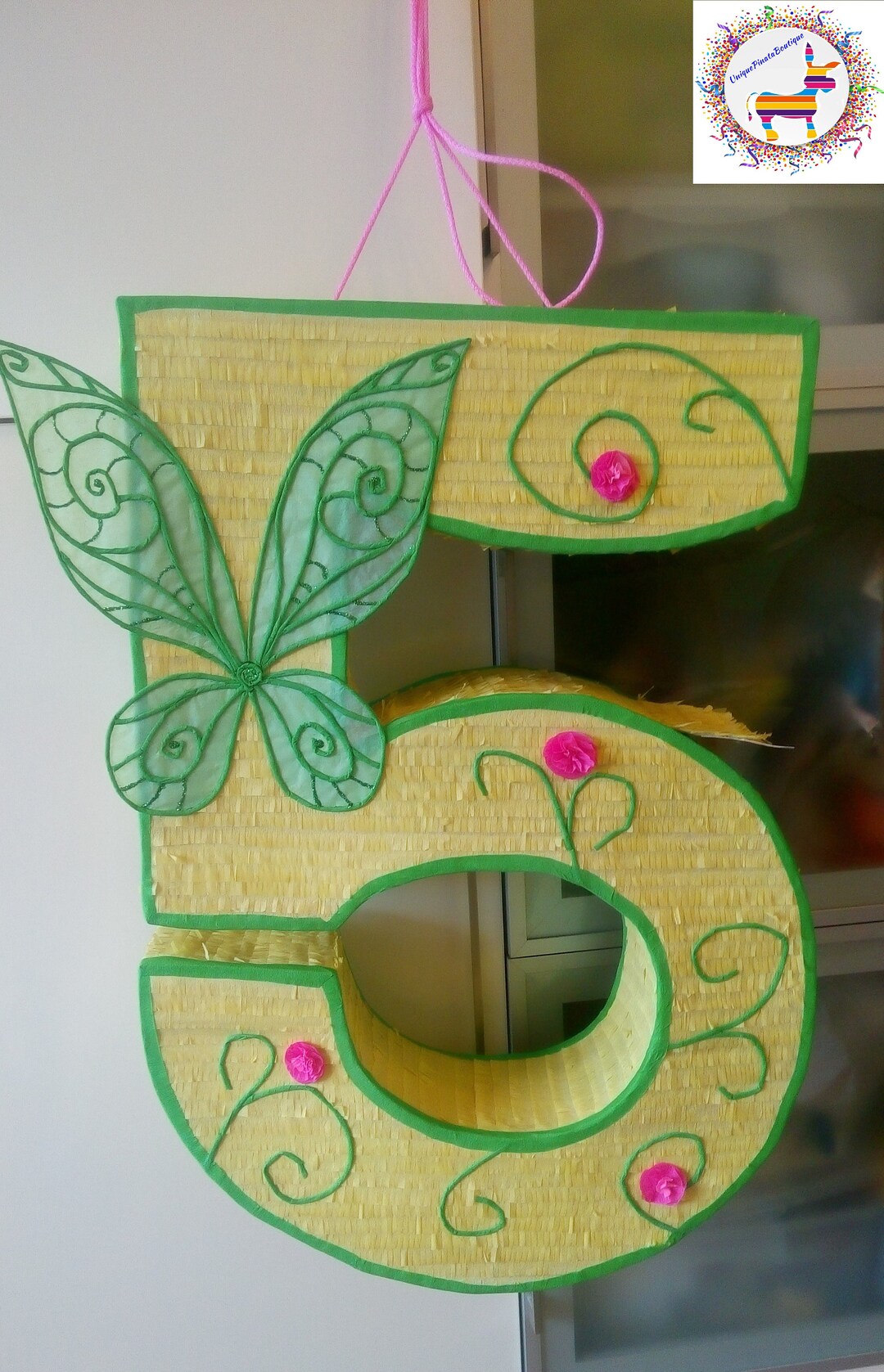 Piñata de hadas para niña, Piñata aplastante de tamaño jumbo para niña ...