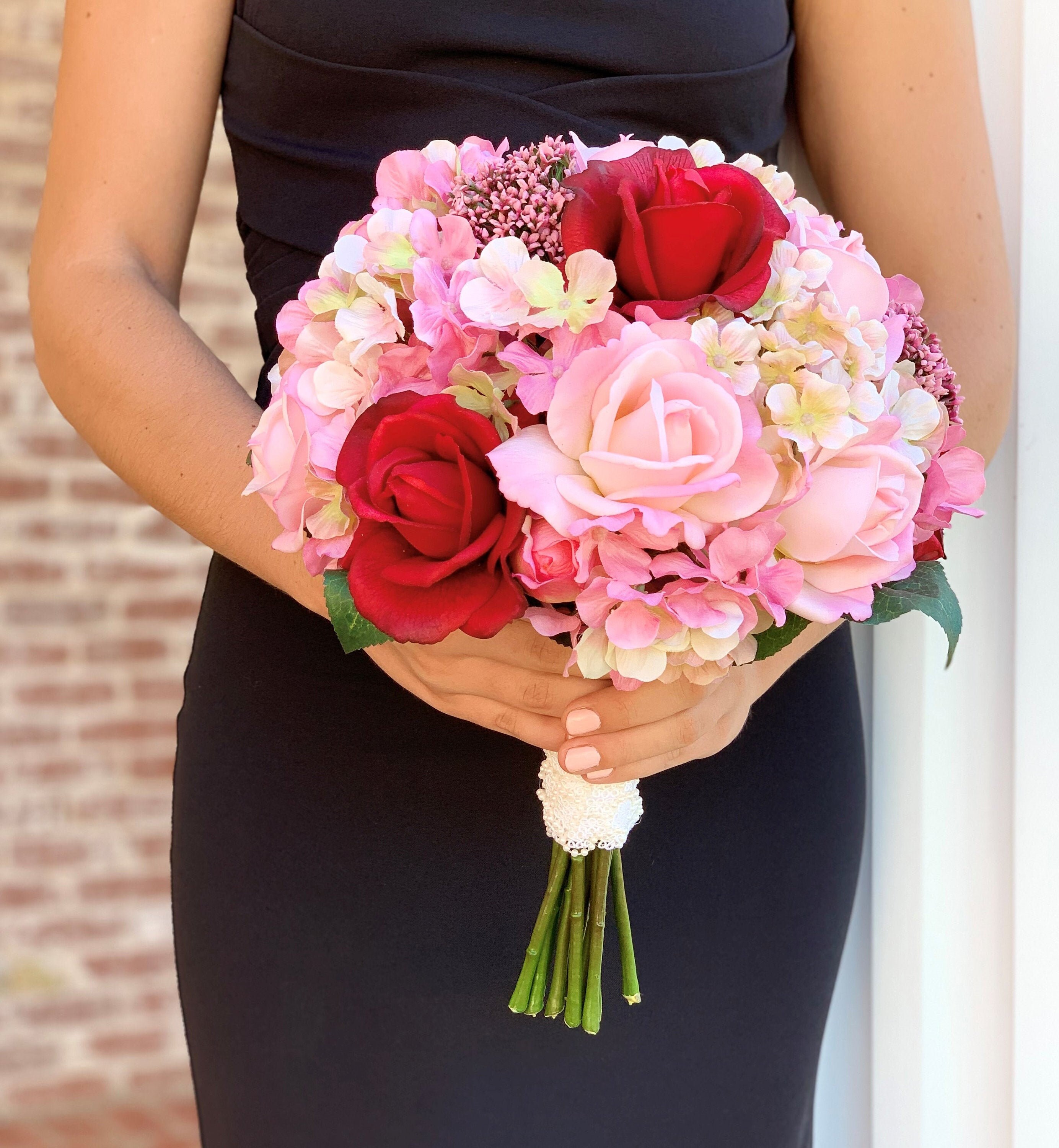 Red Roses Bouquet For Prom
