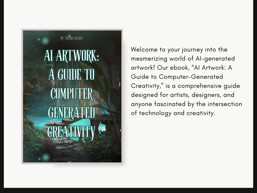 AI Art Ebook, Digital Art Guide, Computer Generated Art, AI Creativity ...