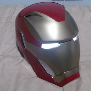 Iron Man Helmet Mark 50 Life Size 1/1 Replica Not Painted. - Etsy